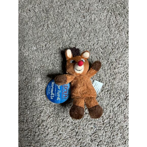 Starbucks | Toys | Rudolph The Red Nosed Reindeer Finger Puppet ...